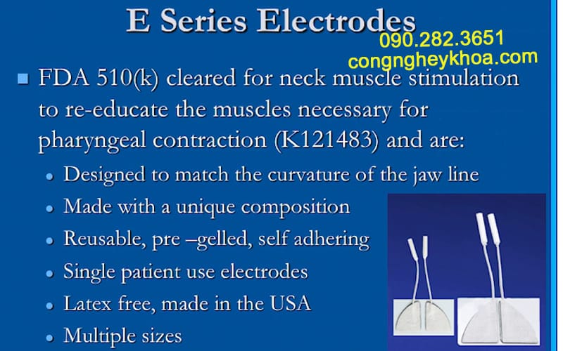 Máy điều trị rối loạn nuốt Ampcare ES - Công Nghệ Y Khoa